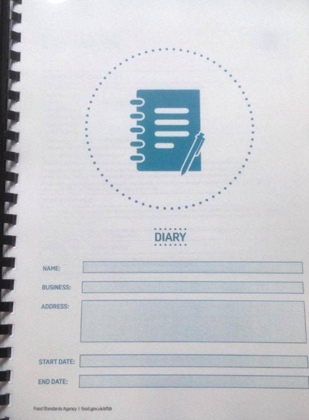 Safer Food Better Business - 12 Month Diary - for Caterers Retailers ...