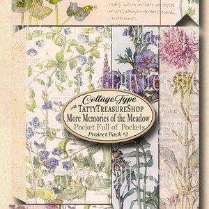 A4 Memories of the Meadow Project Pack 2 - Digital Printable Download ...