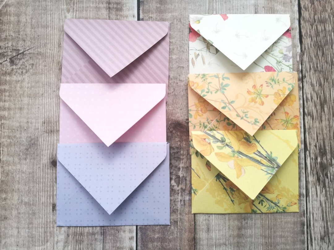Envelopes - Junk Journal - Set of 6 - Etsy