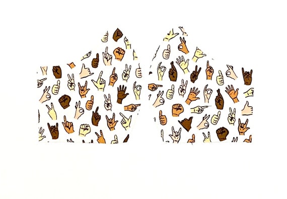 Face Mask Pre Cuts DIY Mask Cut-Outs Reusable Washable | Etsy