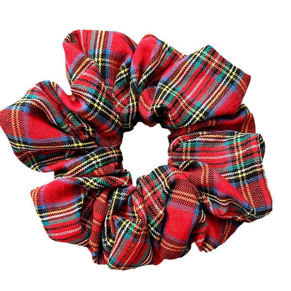 Red Scrunchie - Etsy