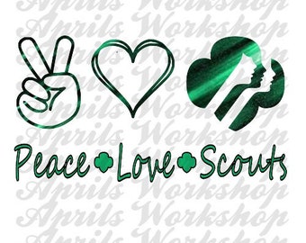 Peace Love Scouts - Etsy
