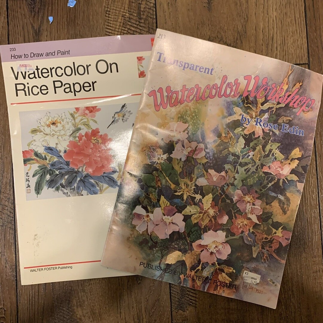 Walter Foster Art Publications Watercolor Instructions Books - Etsy