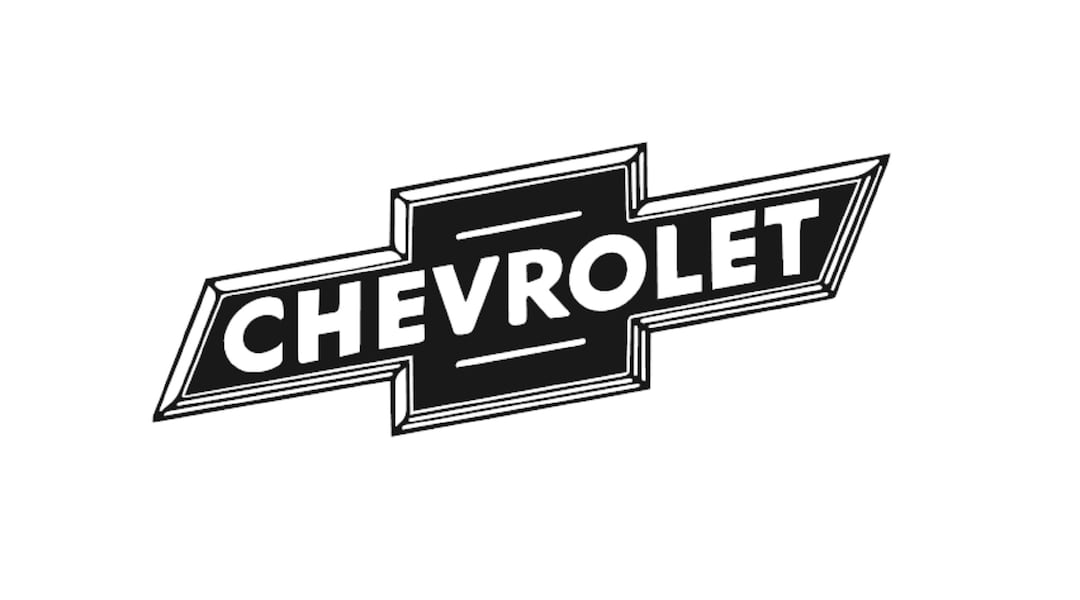 Chevrolet Bowtie Vinyl Decal 8.5w X 3.4 H - Etsy