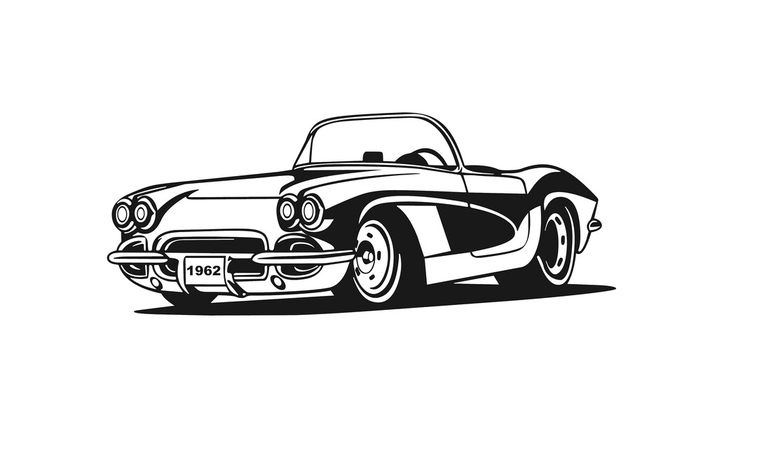 1962 Chevrolet Corvette 8 X 3 - Etsy
