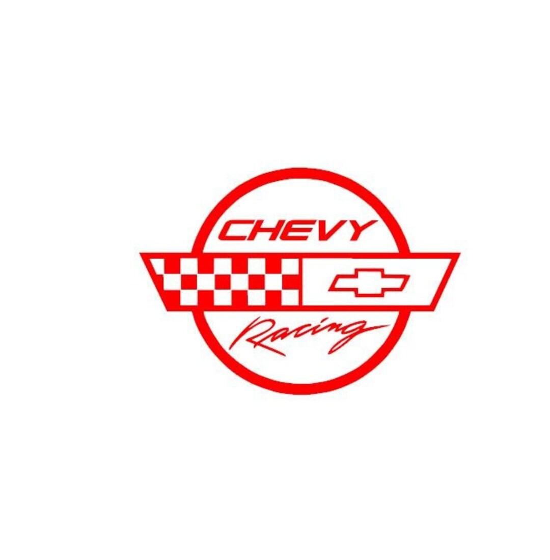 Chevy Racing Decal 6.5 X 4.6 - Etsy