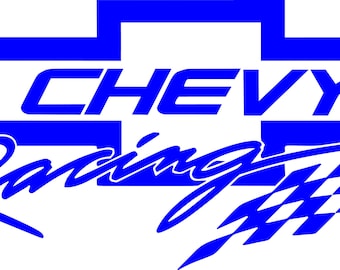 Chevy Racing Decal - Etsy
