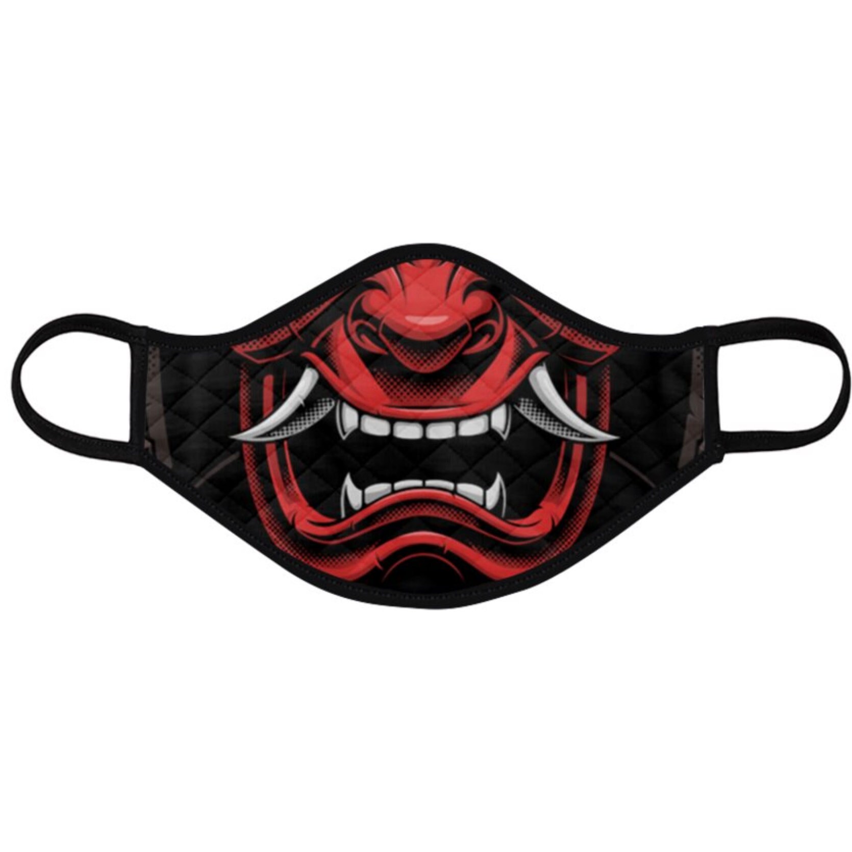 Japanese Samurai Warrior Face Mask Small-medium-large Fit - Etsy