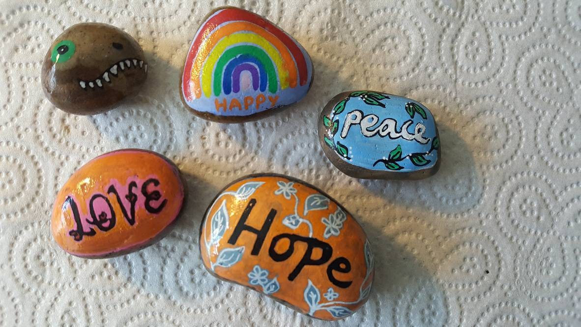 Kindness Painted Stone - Etsy