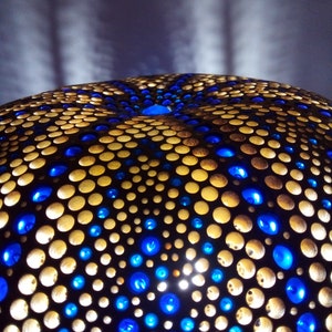 Blue Balloon Turkish Gourd Lamp Calabash Housewarming Birthday Gift ...