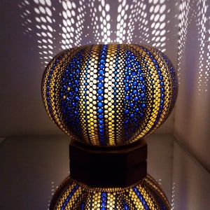 Blue Balloon Turkish Gourd Lamp Calabash Housewarming Birthday Gift ...