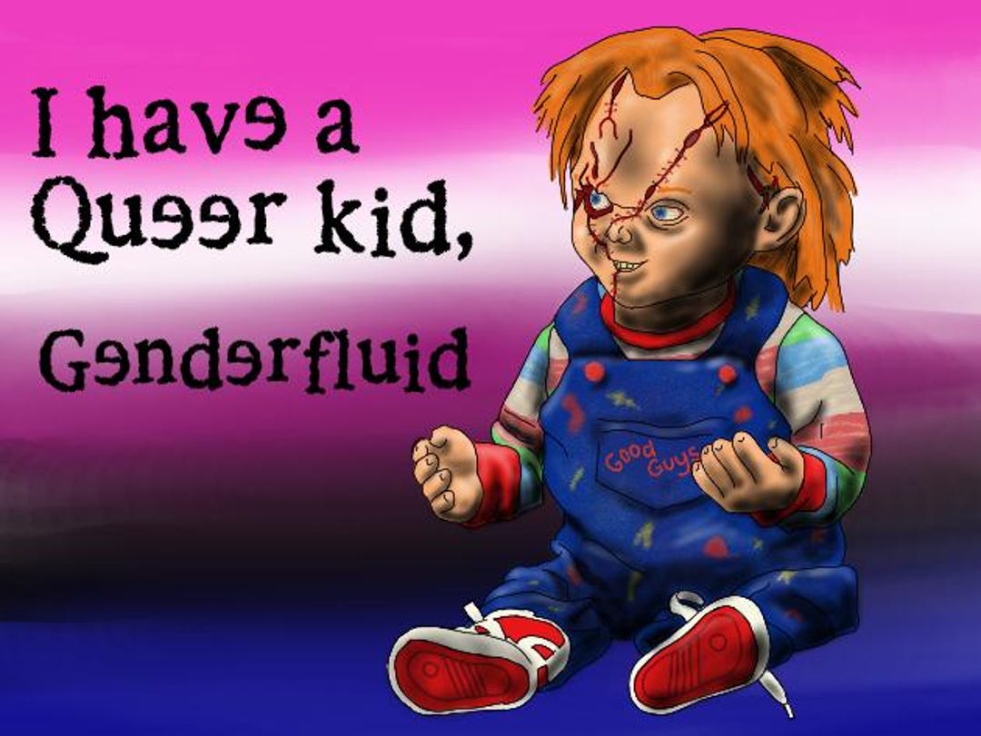 Pride Chucky Sticker - Etsy