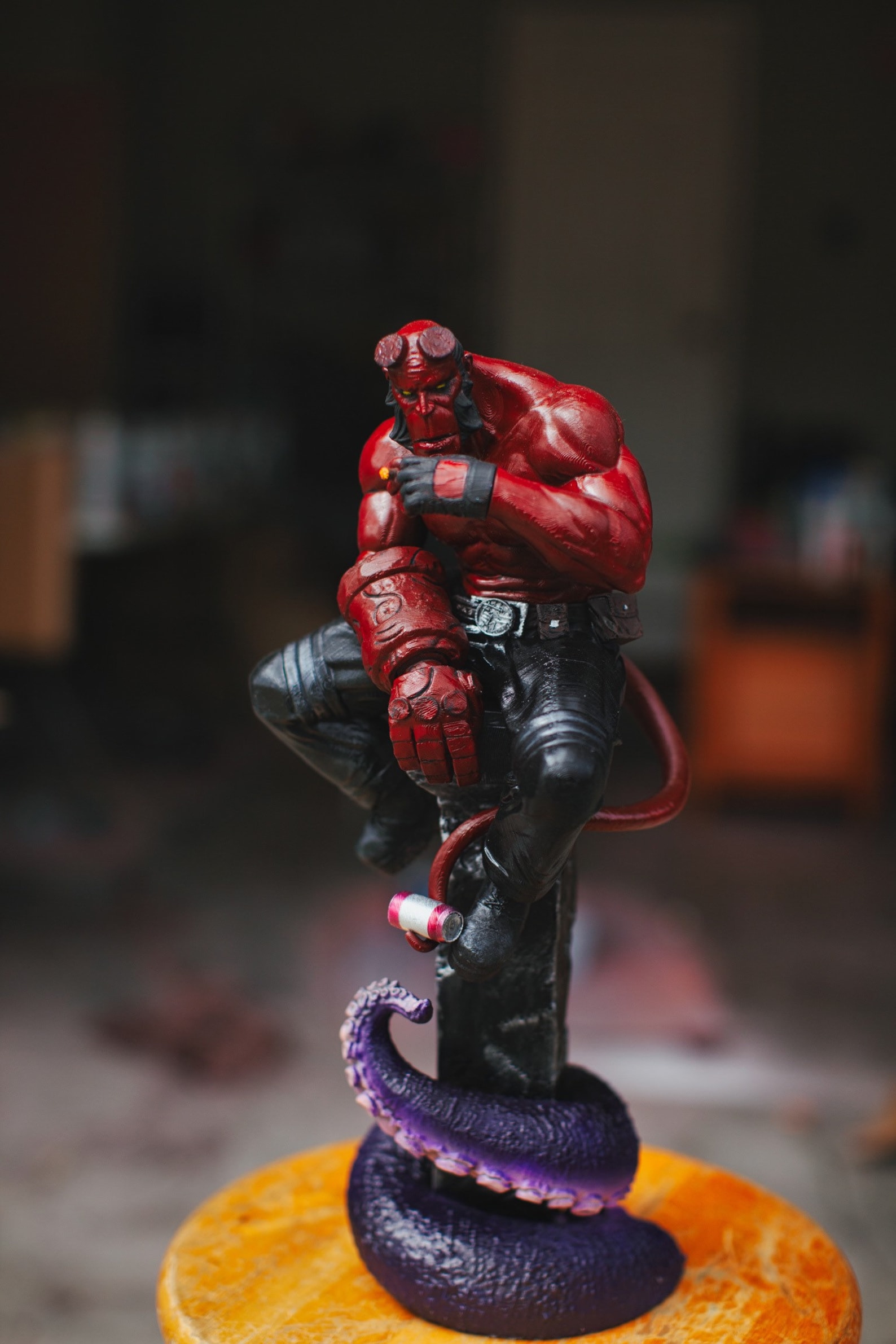 Hellboy PLA Statue - Etsy