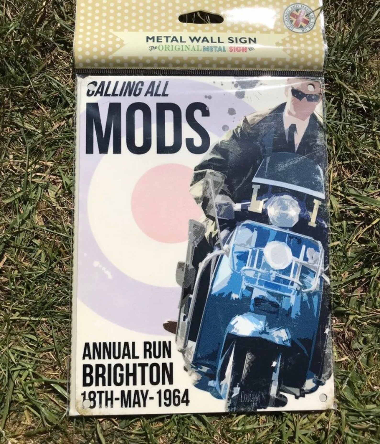 Classic Retro calling All MODS Tin Metal Wall Sign. in - Etsy
