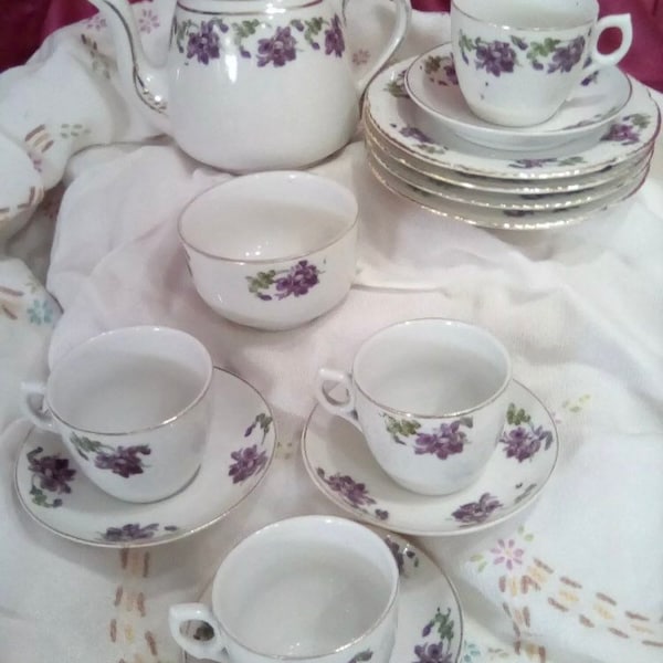 Violet Tea Cup - Etsy