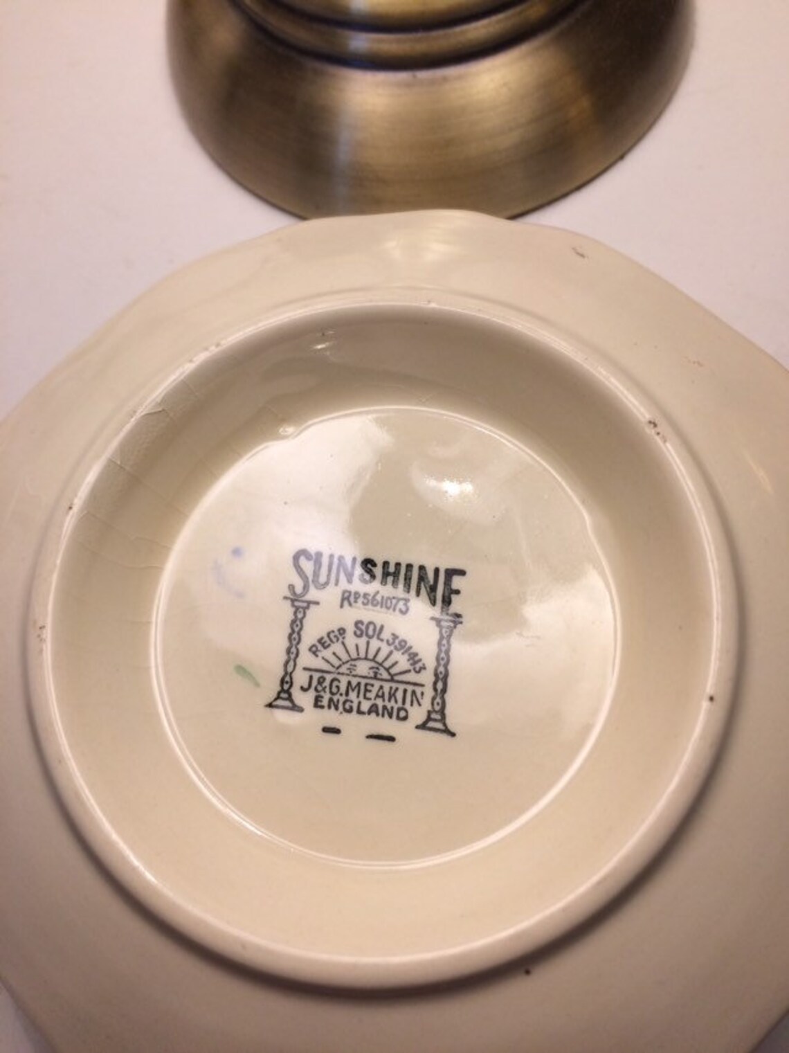 J&G Meakin Sunshine REG SOL 391413 Covered Sugar Bowl. - Etsy Australia