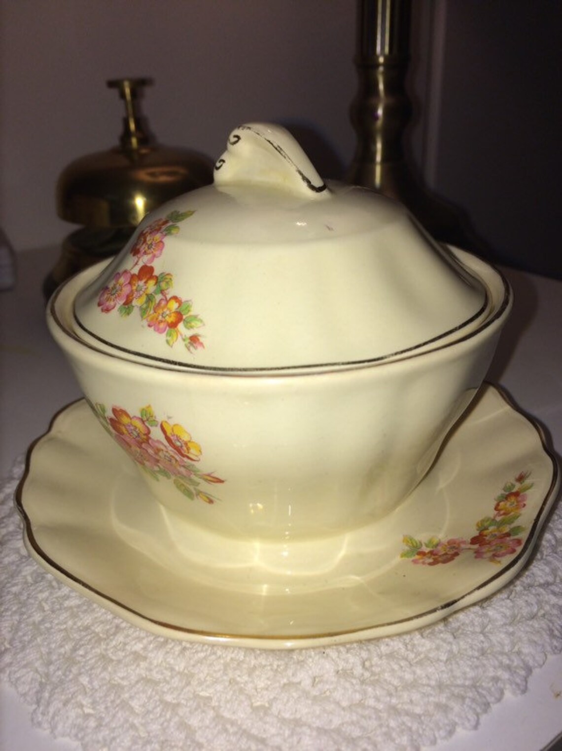 J&G Meakin Sunshine REG SOL 391413 Covered Sugar Bowl. - Etsy Australia