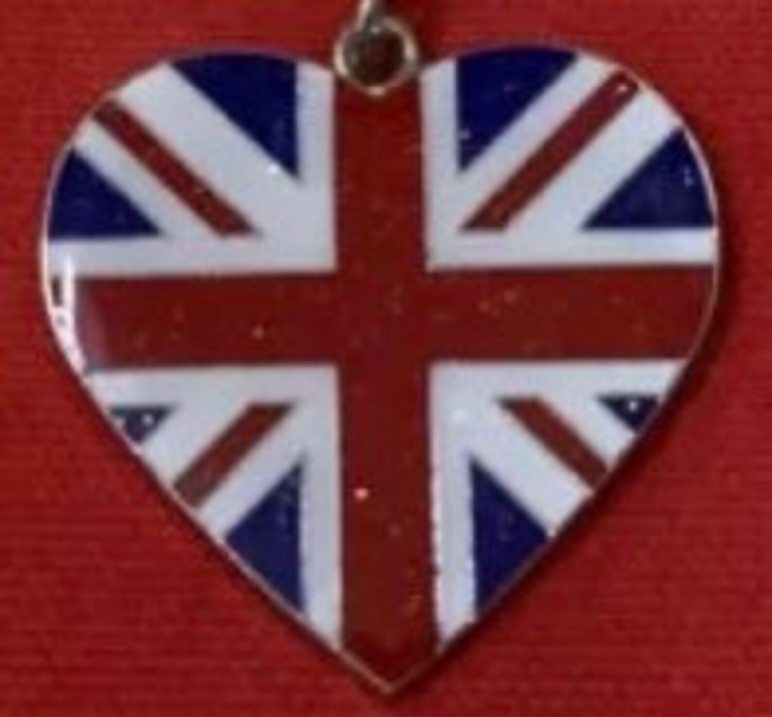 Classic Retro Union Jack Keyring Love Heart London | Etsy