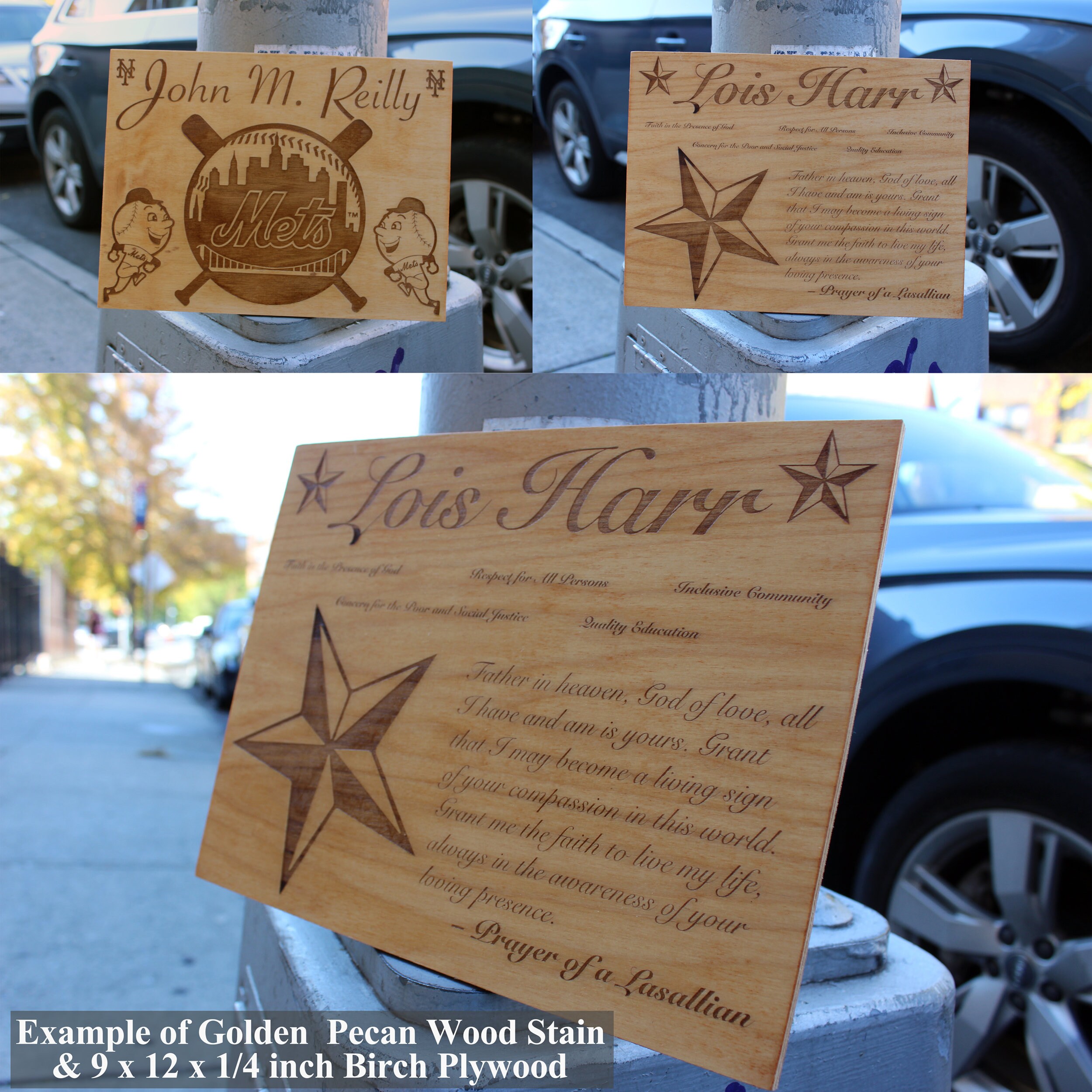 Engraved Wood Logo Sign, Personalized Office Wall Art, Company Name ...