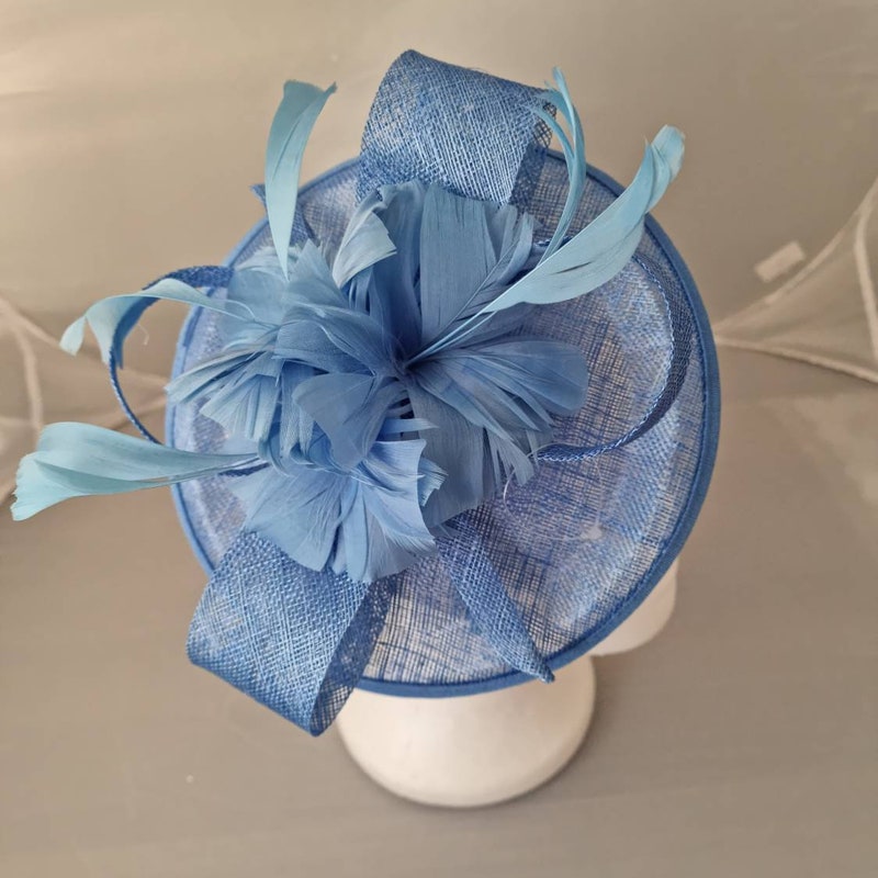 Light Blue Derby Hat - Etsy