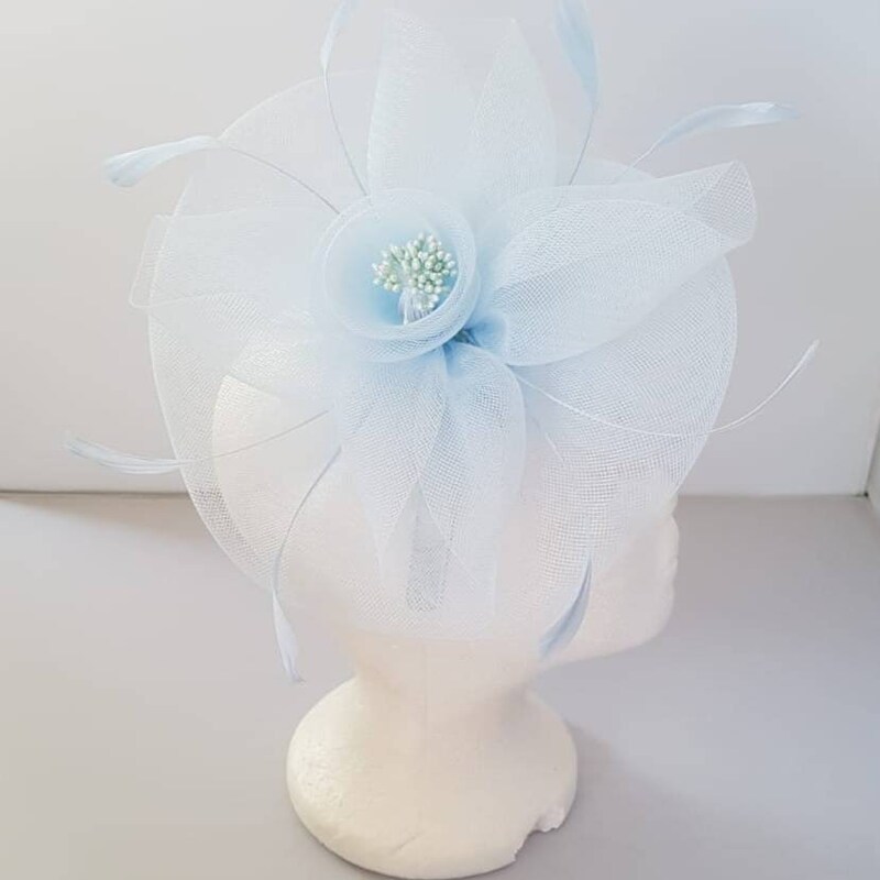 Light Blue Derby Hat - Etsy