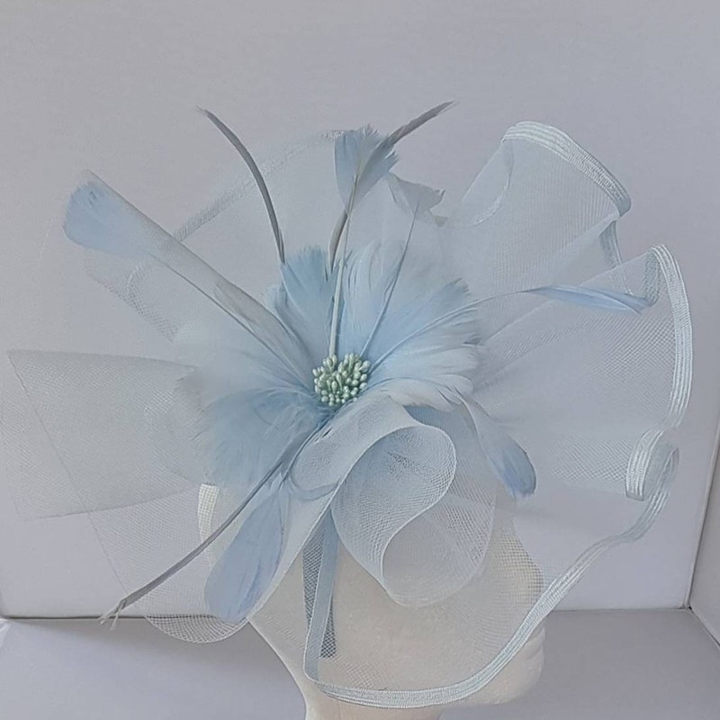 Light Blue Derby Hat - Etsy
