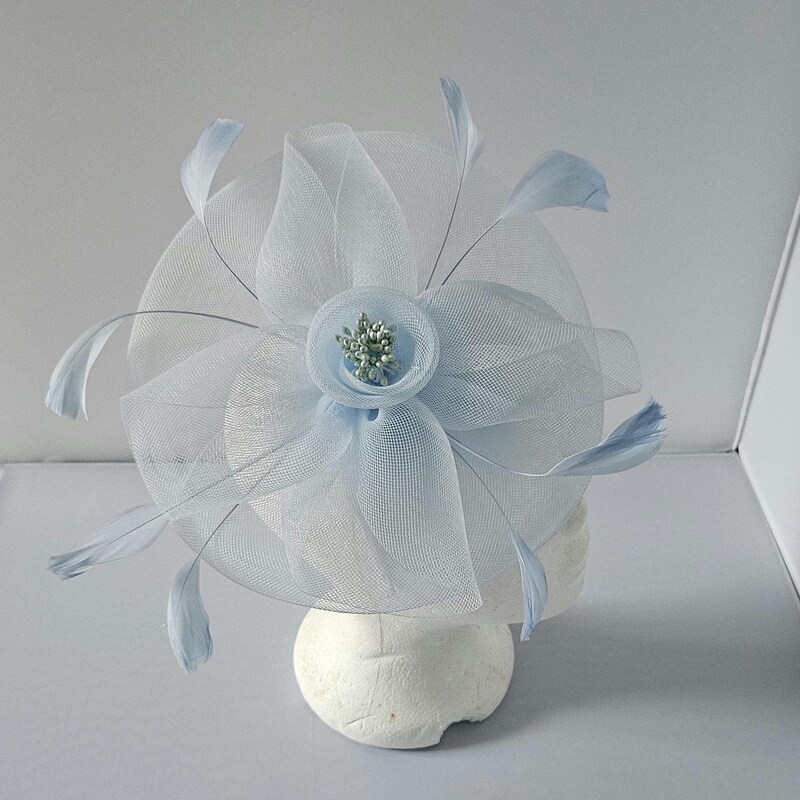 Light Blue Derby Hat - Etsy