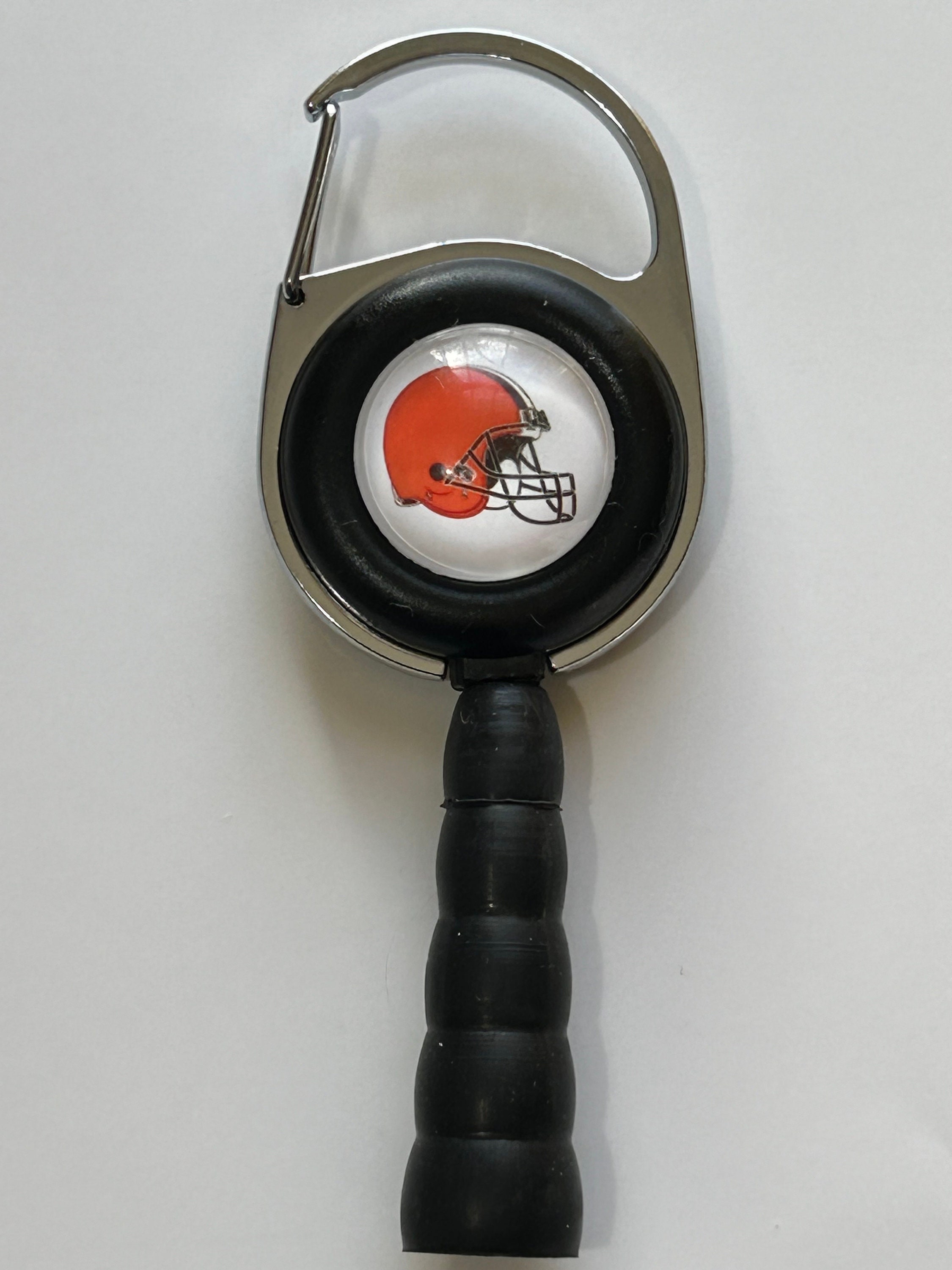 Sports Team Football Carabiner Vape Pen Marker Holder Retractable Leash ...