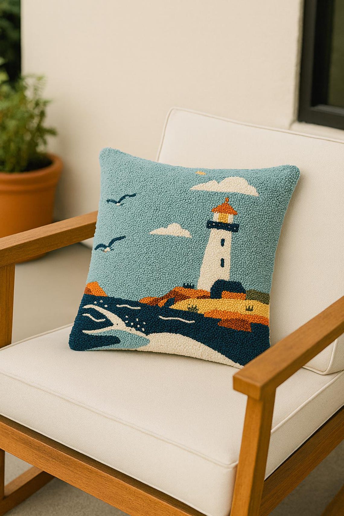 Lighthouse Punch Needle Printable Pattern for Beginners / Instant ...