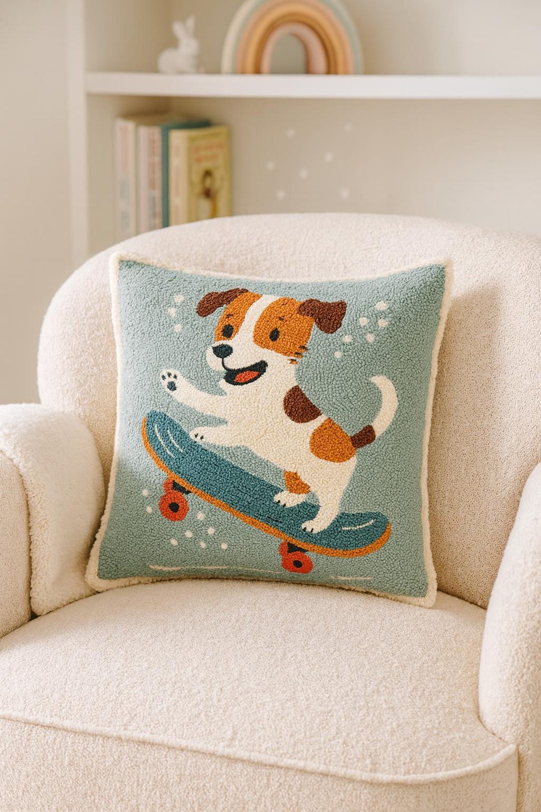 Dog Punch Needle Printable Pattern for Beginners / Santa Instant ...