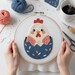 Easter Printable Punch Needle, Pattern for Beginners, Instant Download ...