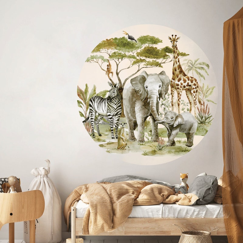 Safari Arch Wall Sticker - Etsy UK