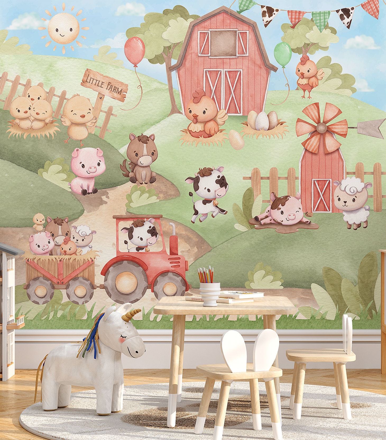 Animals Wallpaper Farm