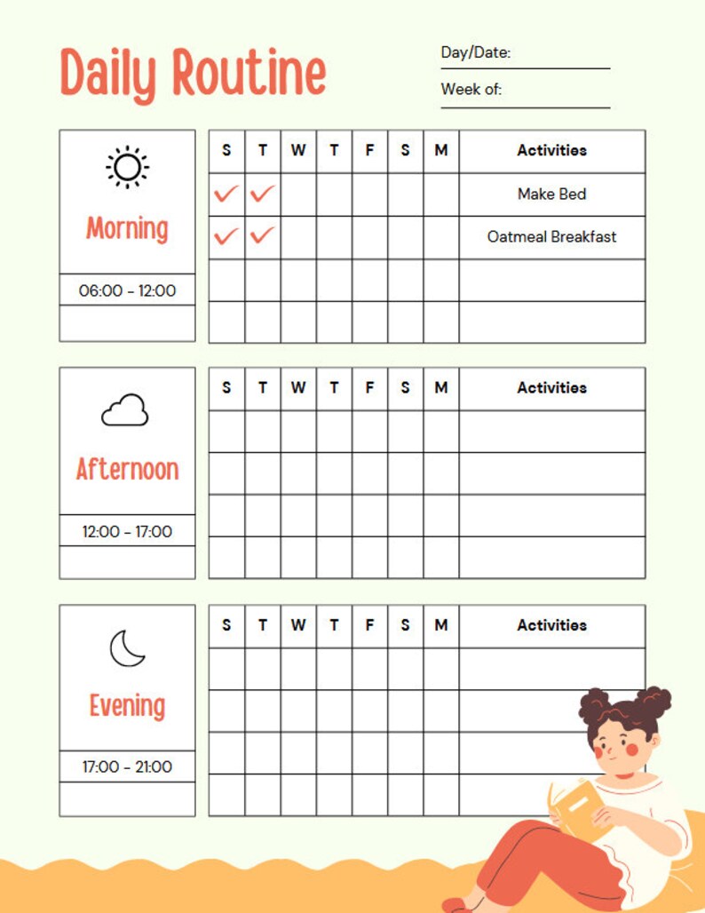 ADHD Helpers Kit Printable Planners, Task Sheets, and Habit Trackers - Etsy