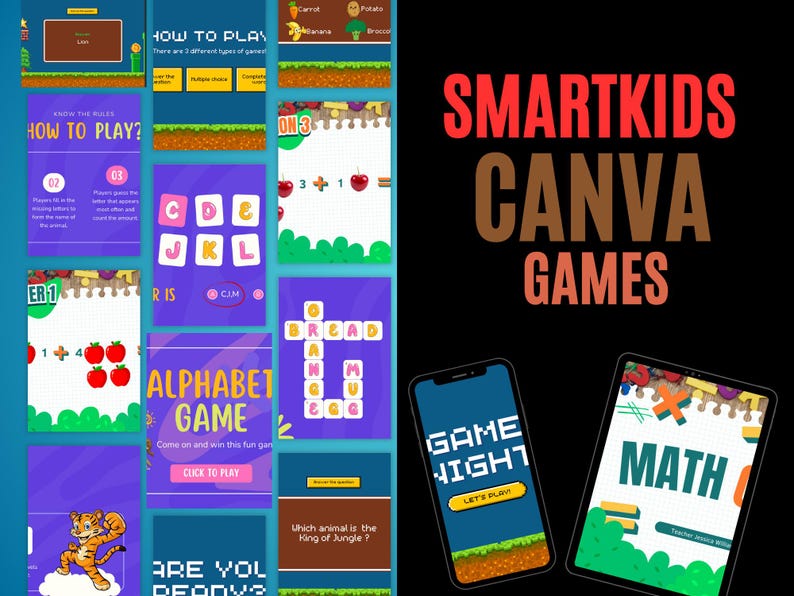 Editable Educational Kids Resource Bundle, Children's Learning Bundle ...