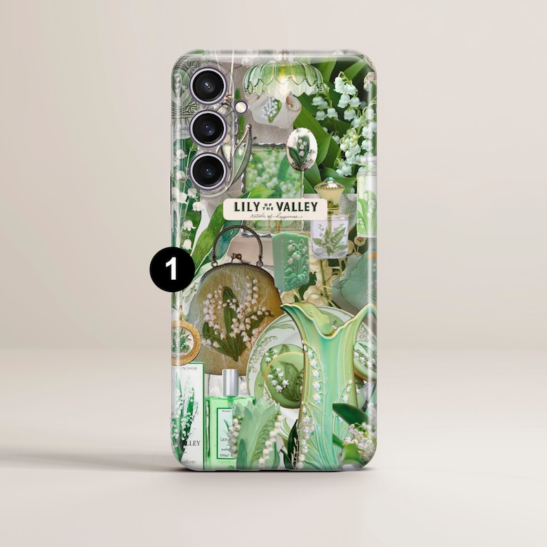 Lily of the Valley Phone Case Spring Cover Fit for Samsung S26 S25 S24 ...