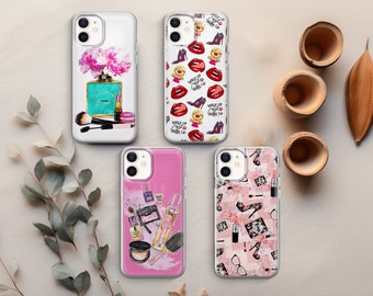 Girly Spring Floral Coquette Collage Phone Case, Preppy Aesthetic ...
