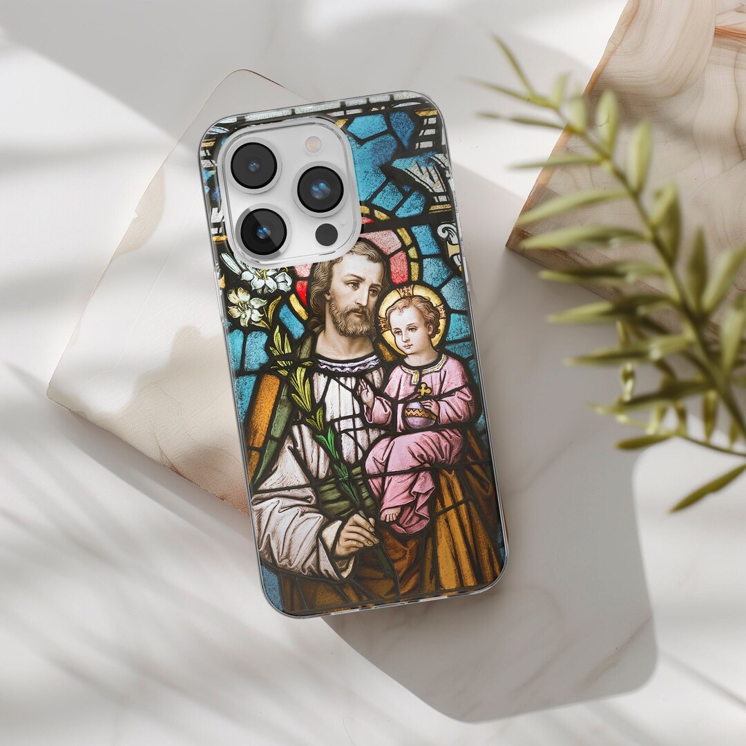 Jesus Phone Case, Catholic Religious Cover Fit for iPhone 17 16 15 14 ...