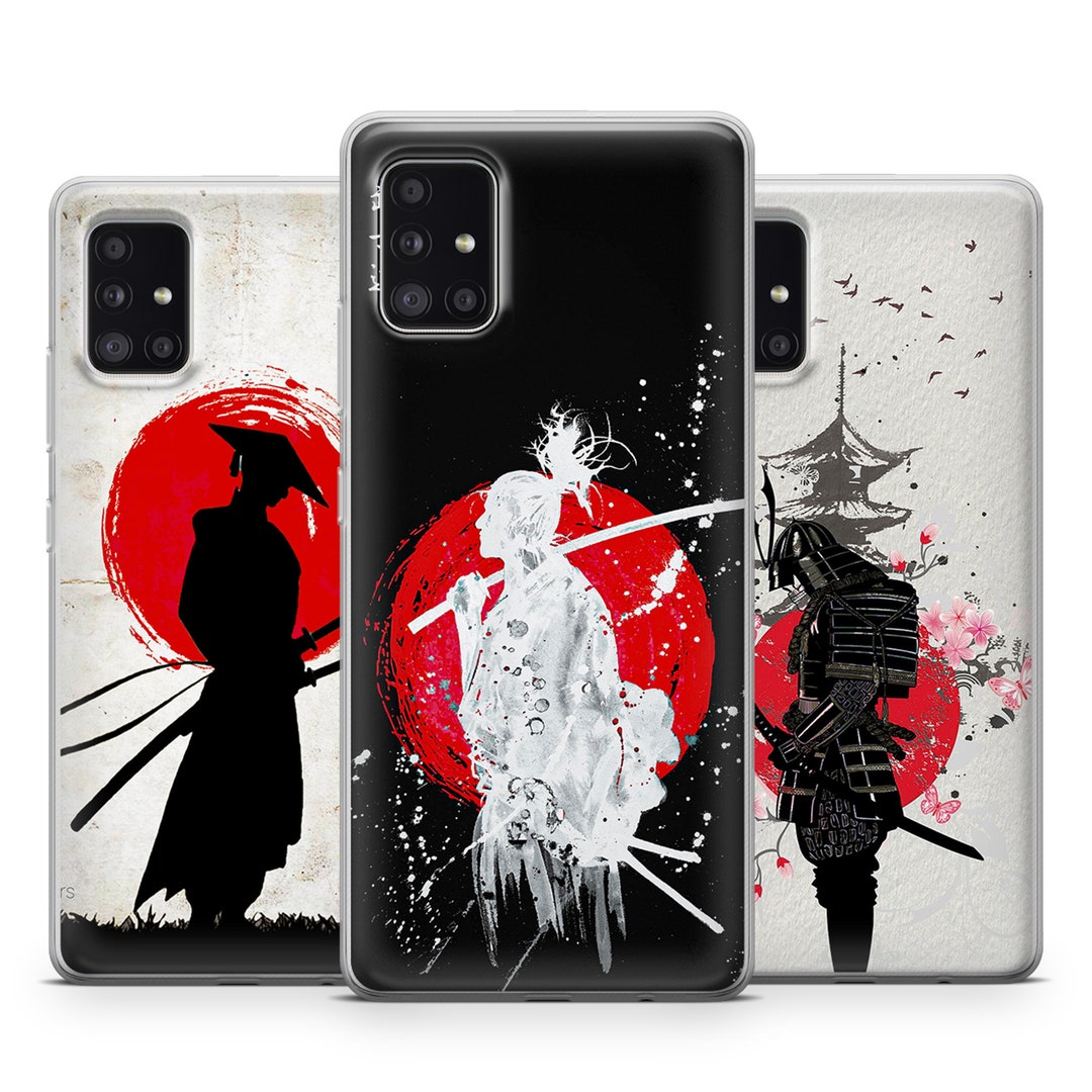 Samurai Phone Case, Japanese Art Cover Fit for Samsung S25 S24 S23 S22 ...