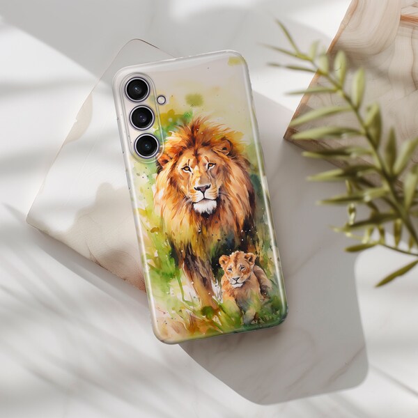 Lion Phone Case - Etsy