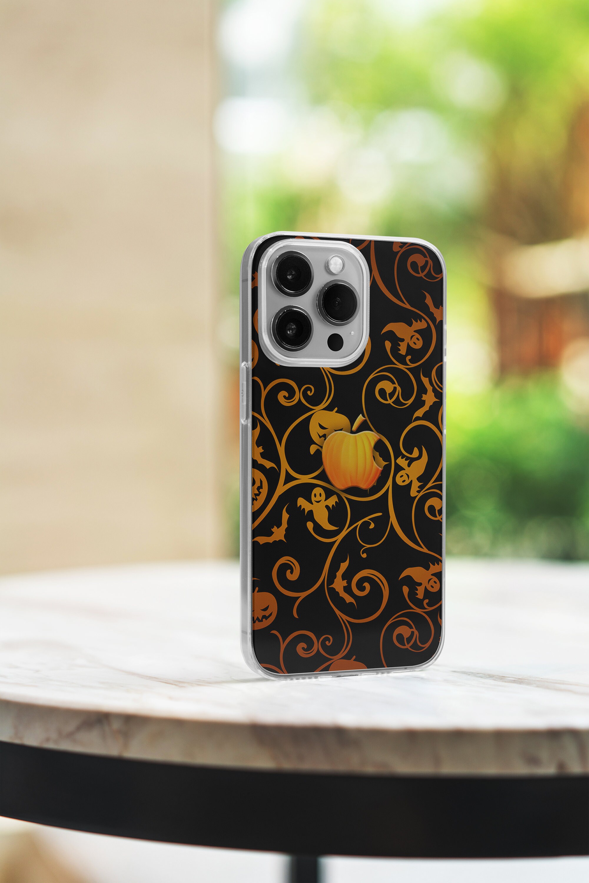 Halloween Phone Case Autumn Cover Fit for iPhone 17 16 15 14 13 12 Pro ...