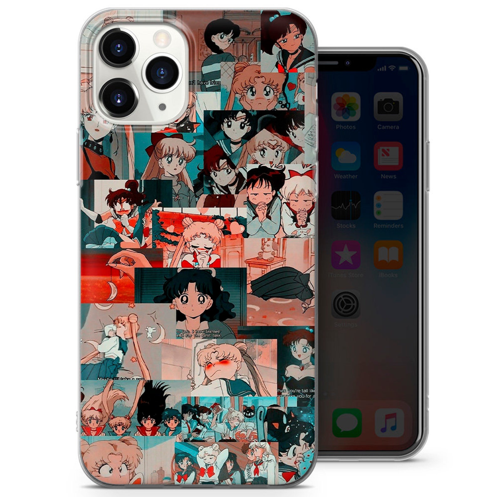 Anime Phone Case Retro Cover Fit for Iphone 13 14 12 Mini - Etsy