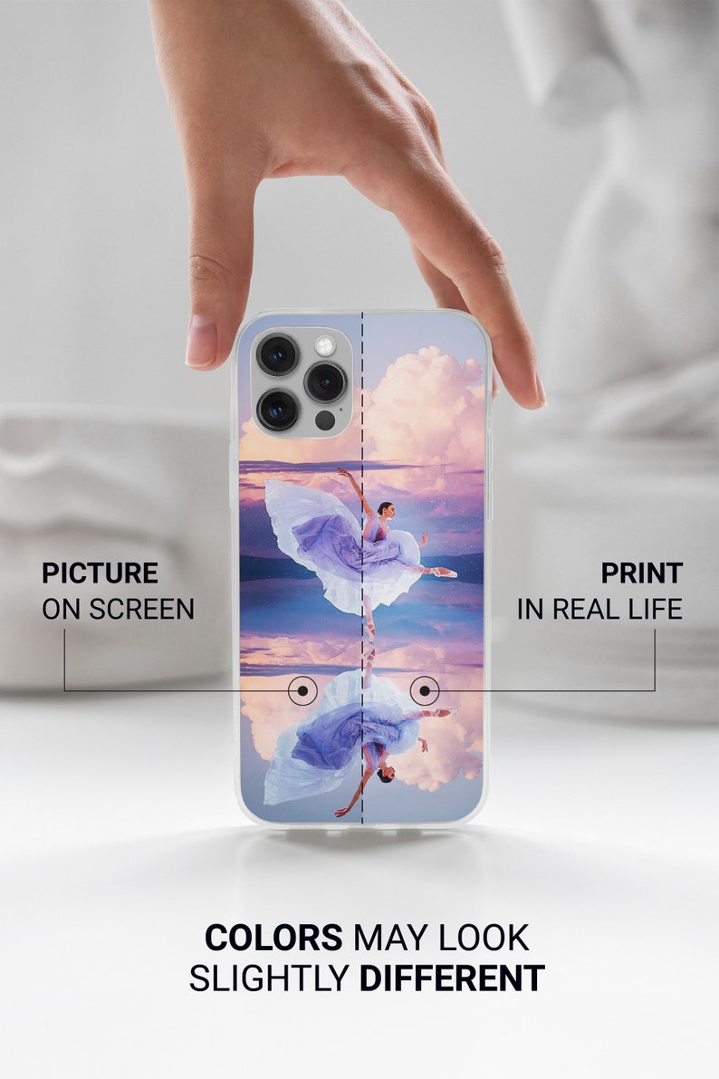 Ballet Phone Case Ballerina Cover Fit for iPhone 17 16 15 14 13 12 Pro ...