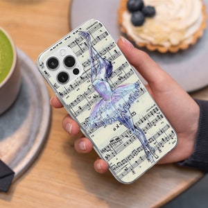 Ballet Phone Case Ballerina Cover Fit for iPhone 17 16 15 14 13 12 Pro ...