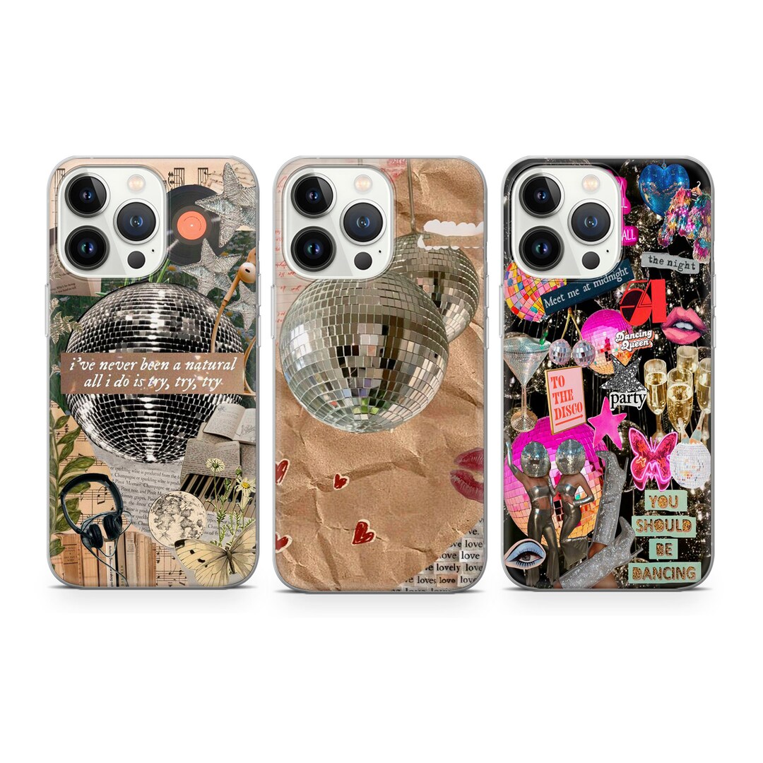 Disco Ball Phone Case Mirrorball Star Cover Fit for iPhone 17 16 15 14 ...