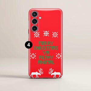 Christmas Phone Case You Filthy Animal Cover Fit for Samsung S26 S25 ...