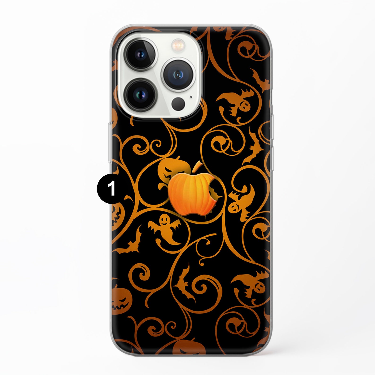 Halloween Phone Case Autumn Cover Fit for iPhone 17 16 15 14 13 12 Pro ...