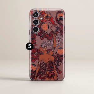 Gore Eyeball Phone Case Creepy Eyes Cover Fit for Samsung S26 S25 S24 ...