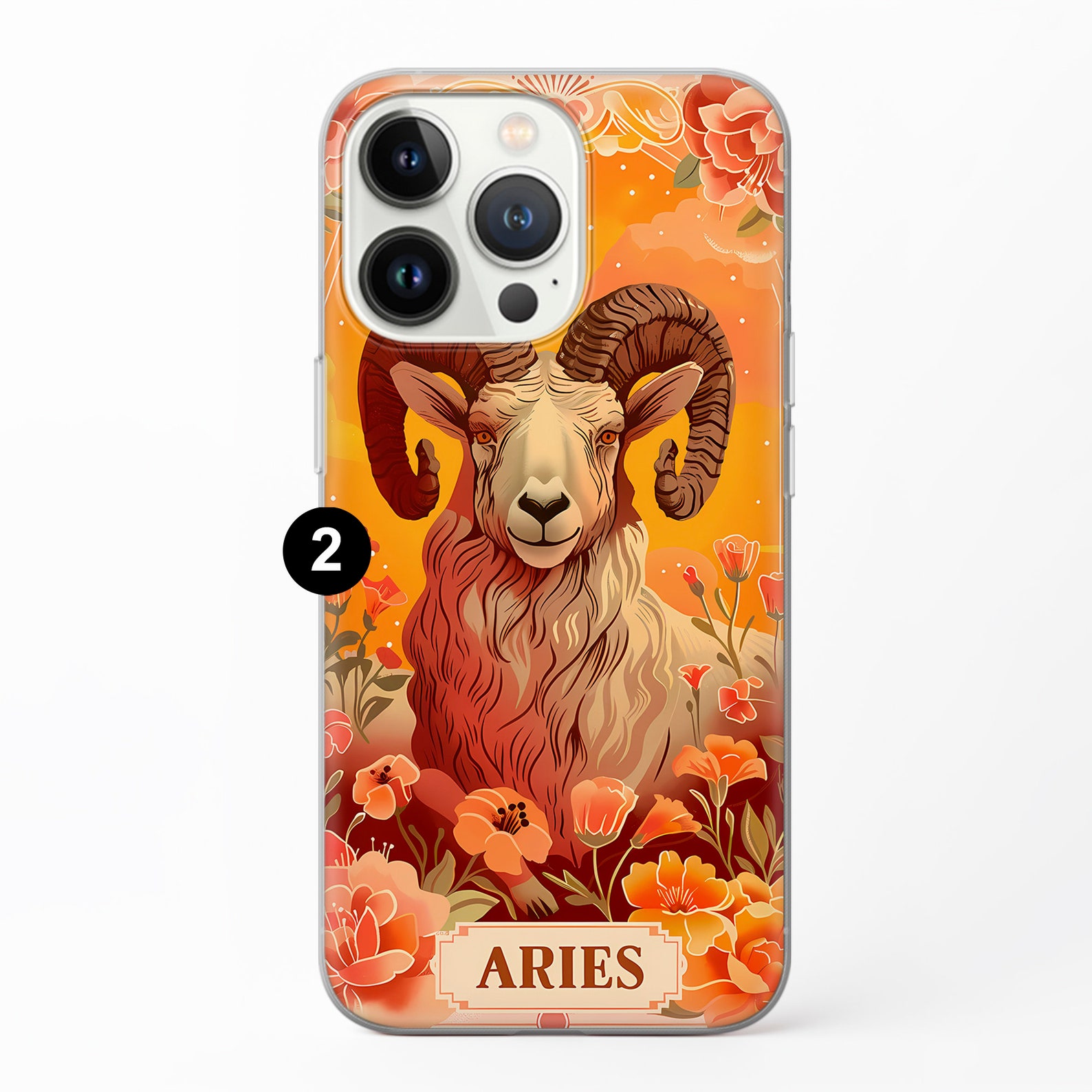 Zodiac Phone Case Tarot Cards Horoscope Cover Fit for iPhone 17 16 15 ...