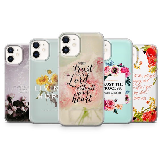 Bible Verse Phone Case Jesus Cover Fit for Iphone 13 12 - Etsy